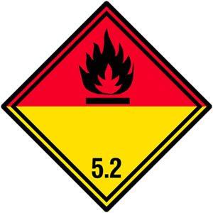 Dangerous Goods Labels Class 5