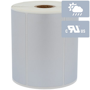 Polyester Labels , 25.4 mm core for Desktop Printers