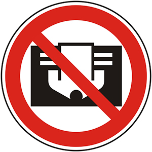 Prohibition Signs | Labelident