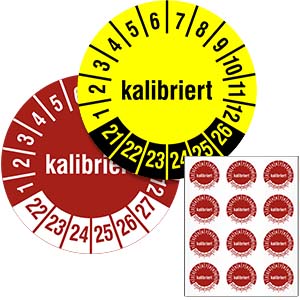 Safety Inspection Labels